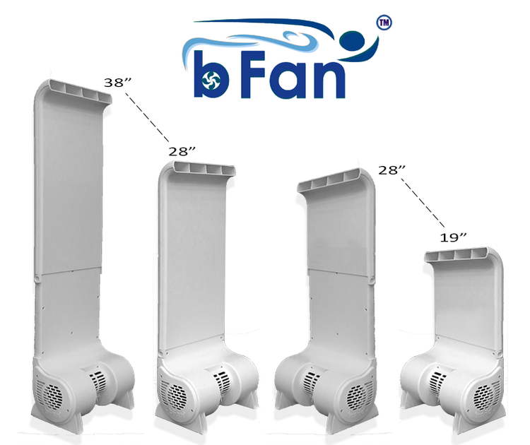 bFan®: Under Sheet bed Fan bedfan Cooling System | Bedfans-USA