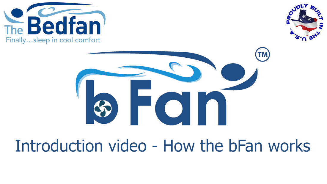 bFan®: Under Sheet bed Fan bedfan Cooling System | Bedfans-USA